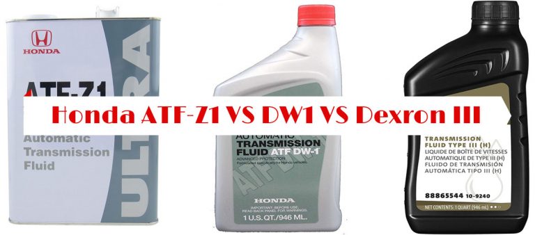 Honda ATF-Z1 VS DW1 VS Dexron III