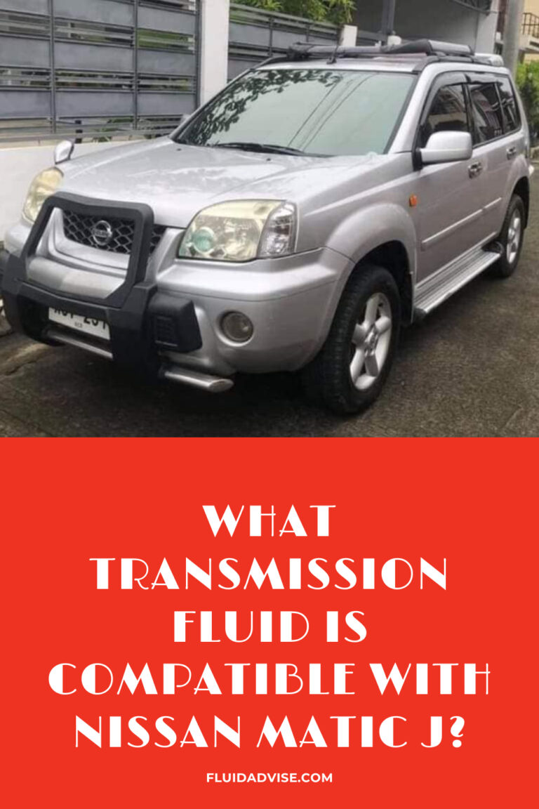 What Transmission Fluid is Compatible with Nissan Matic J?
